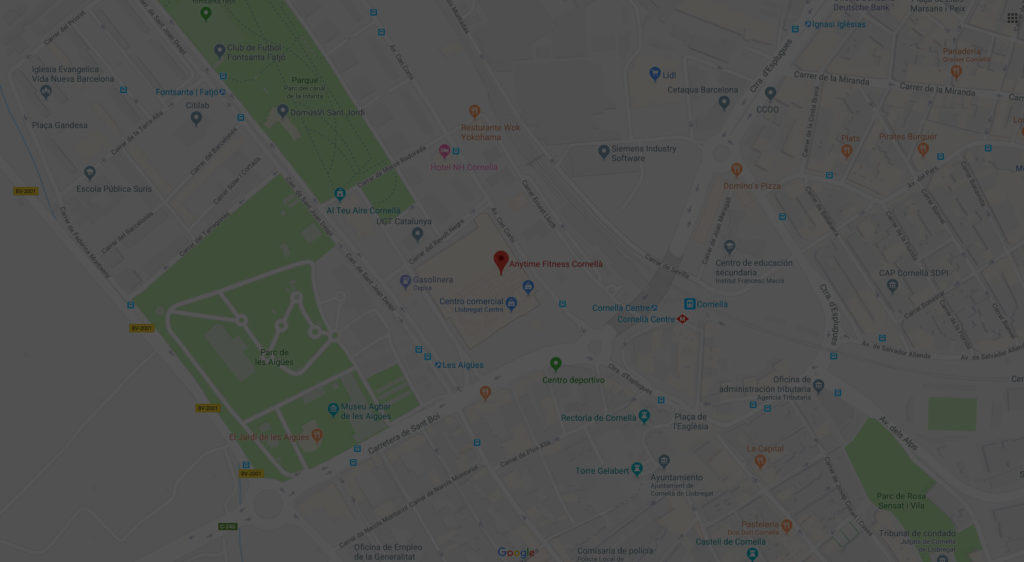 mapa-cornella - Anytime Fitness