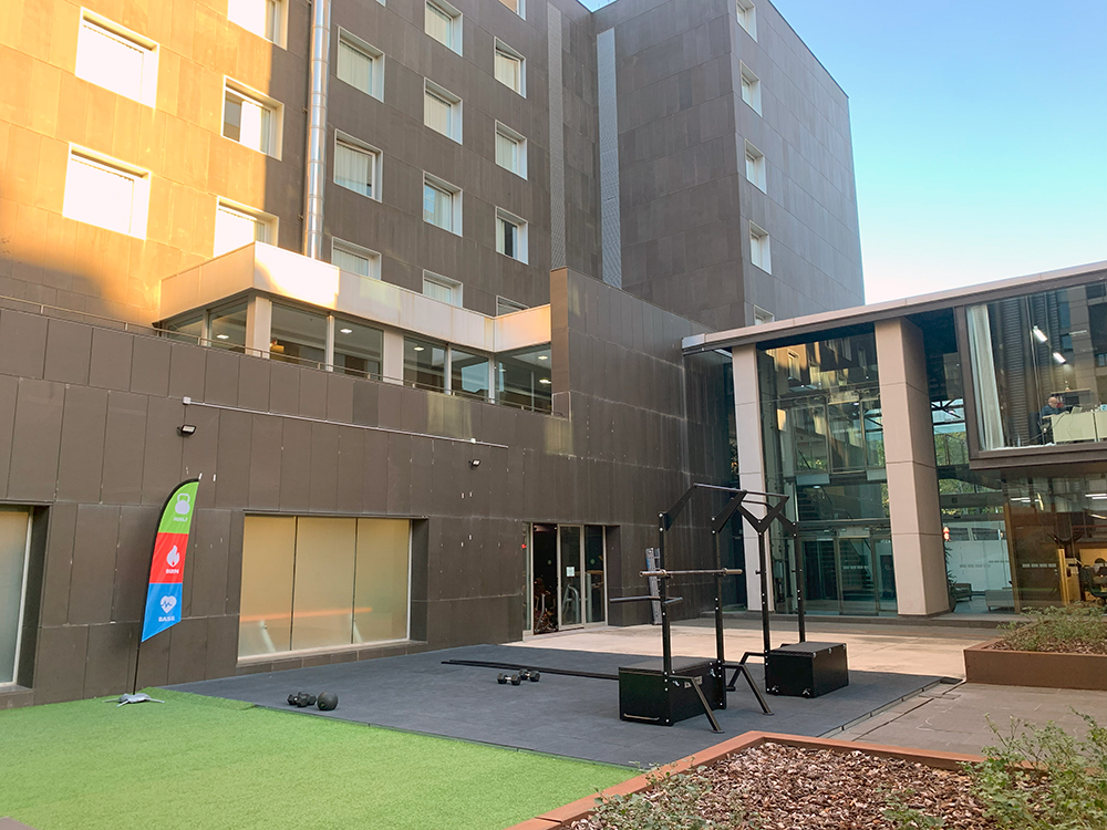 Anytime Fitness habilita un primer espacio outdoor en Poblenou